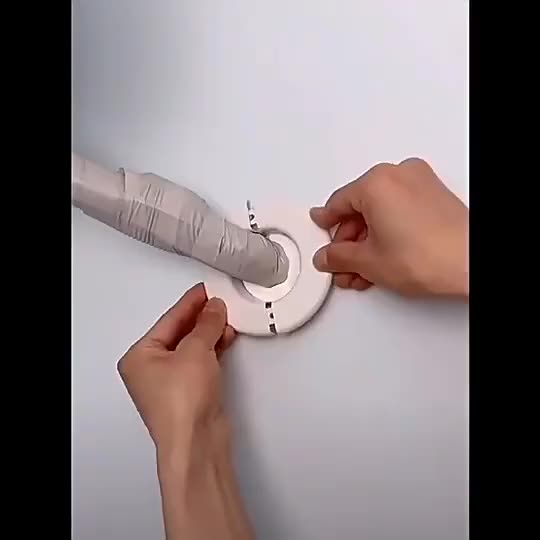 Jual Penutup Lubang AC Bulat Dinding Pipa Dengan Tutup AC Ducting DIY ...