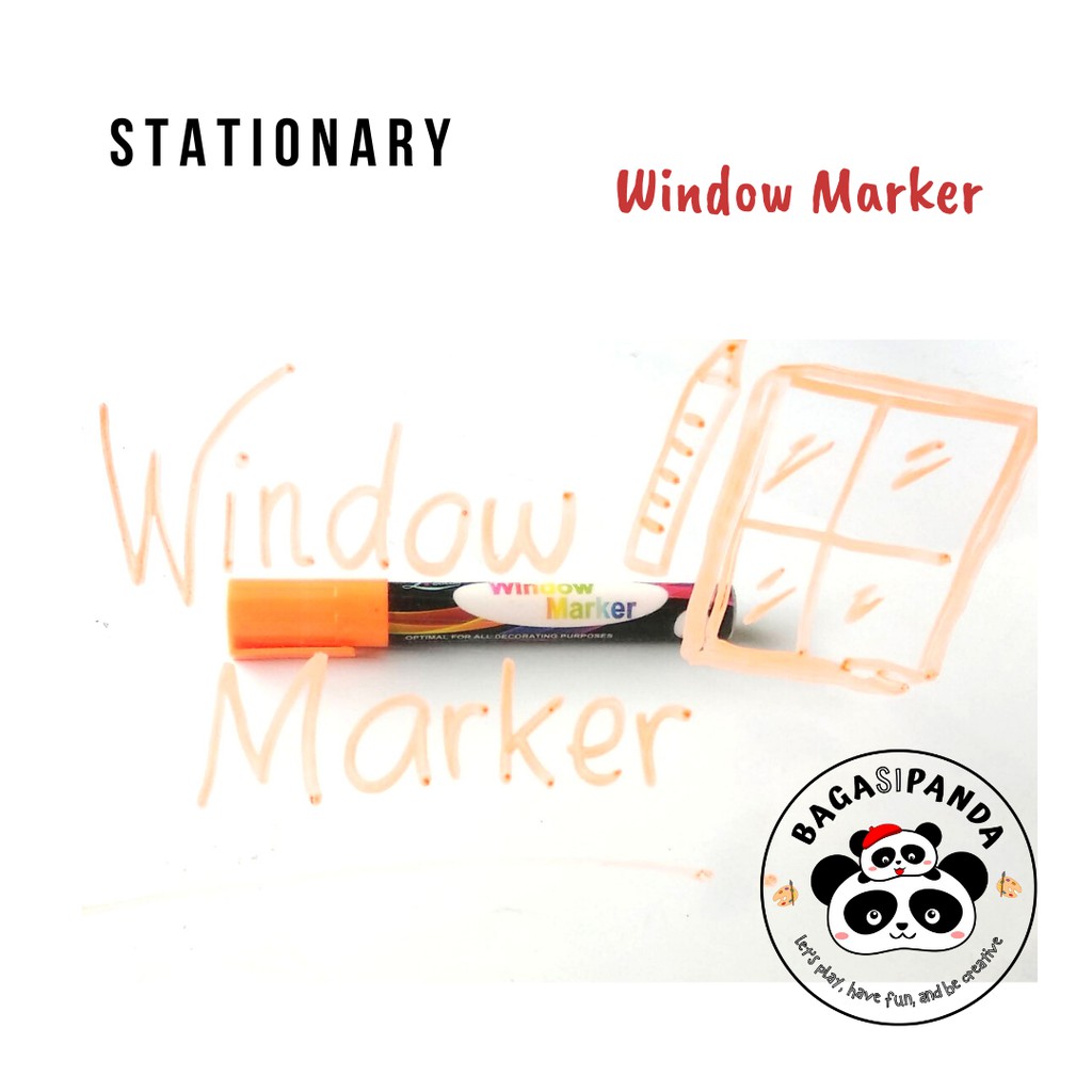 Jual Window Marker - Marker Kaca / Whiteboard / Blackboard / Papan ...