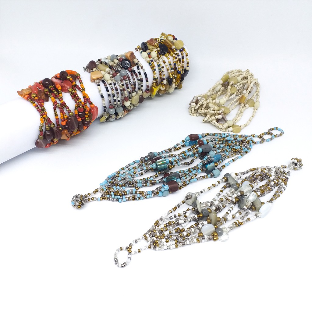 Jual Gelang Manik Monte Etnik Handmade Khas Bali (Sosor Full Batu ...