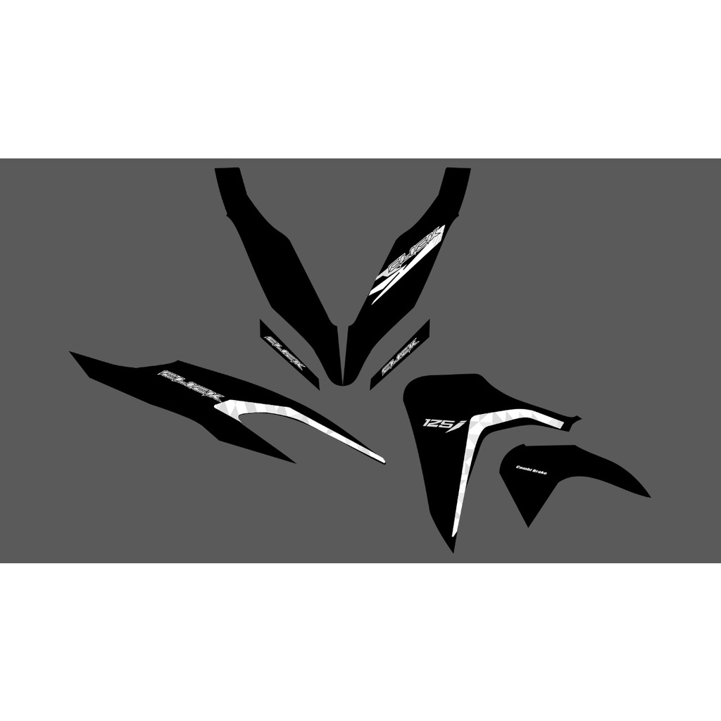 Jual STRIPING VARIO NEW 125 2018 - 2022 BAHAN TRANSPARAN SIMPEL DESIGN ...