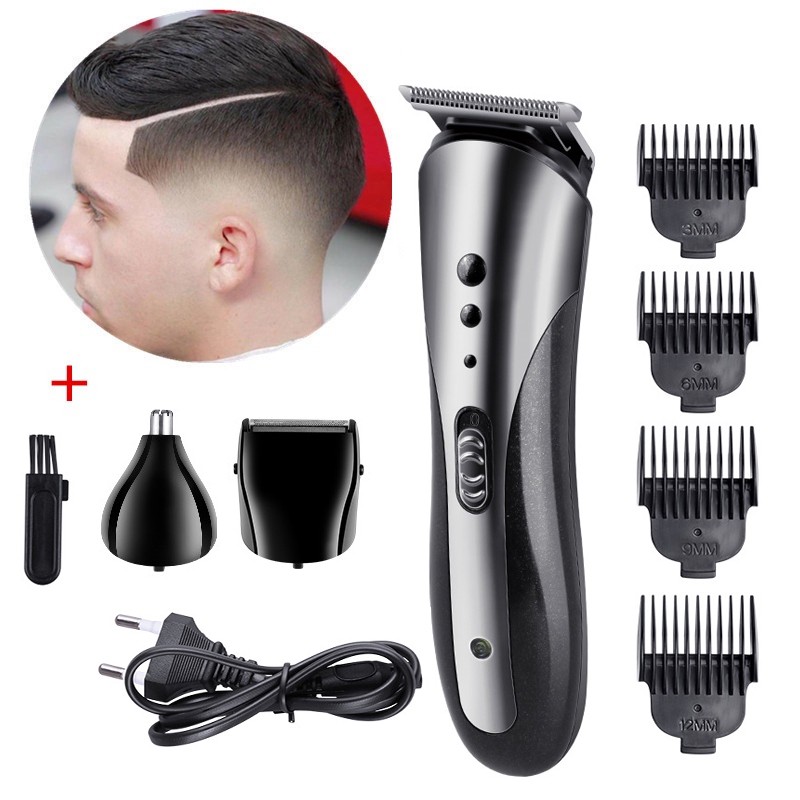 Jual Alat Cukur Rambut Elektrik KM 1418 Professional Hair Clipper 3IN1 Kemei KM 1407 untuk ...