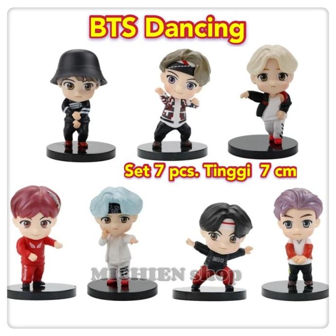 Jual Action Figure Bts Bt21 Army Bangtan Boys Kpop Idol Model Topper Cake | Shopee Indonesia