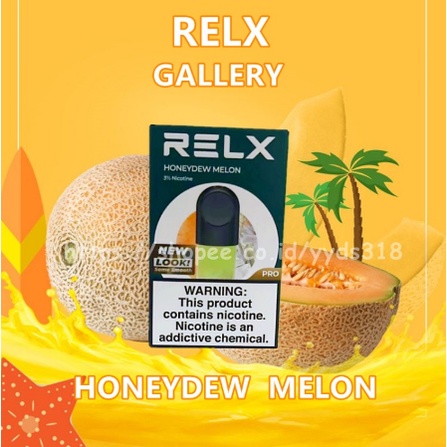 Jual [RELX Pod] 100% Authentic RELX NEW LOOK Appearance Unlimited Pod ...