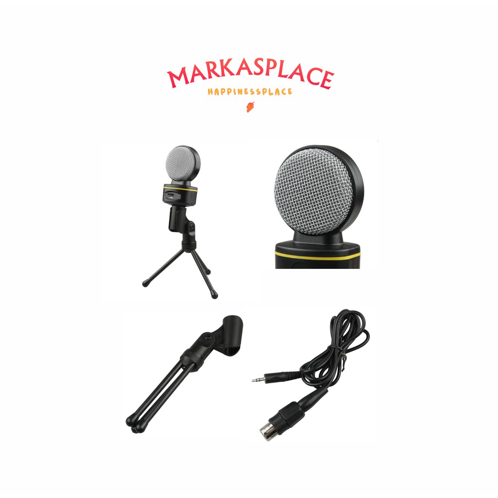 Jual Blue Condenser Microphones Mic Mikrofon Snowball Ice + Stand ...