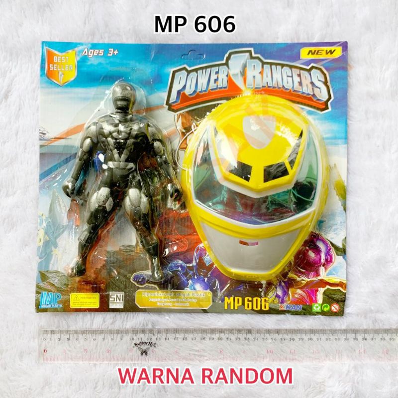 Jual MAINAN MP 606 POWER RANGERS RANGER ROBOT ROBOTAN & TOPENG ...
