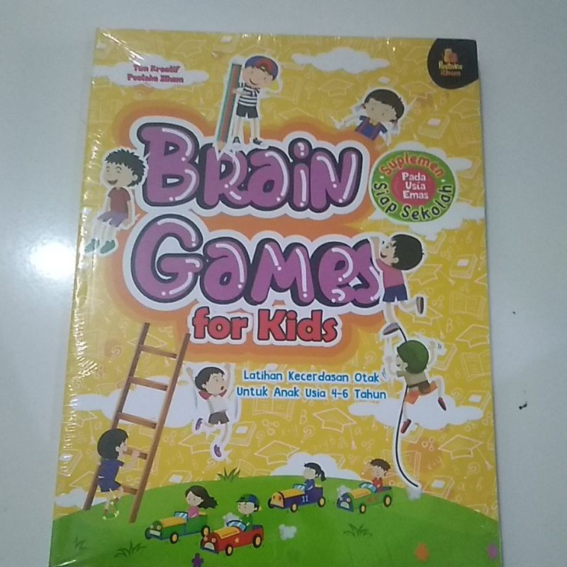 Jual BUKU ANAK - BUKU ANAK TK PAUD - BRAIN GAMES FOR KIDS LATIHAN ...