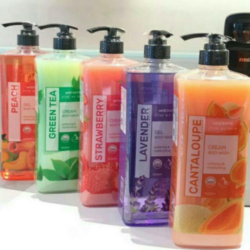 Jual Watsons Scented/Goat Milk Body Wash Botol Pump (1000ml) | Shopee ...