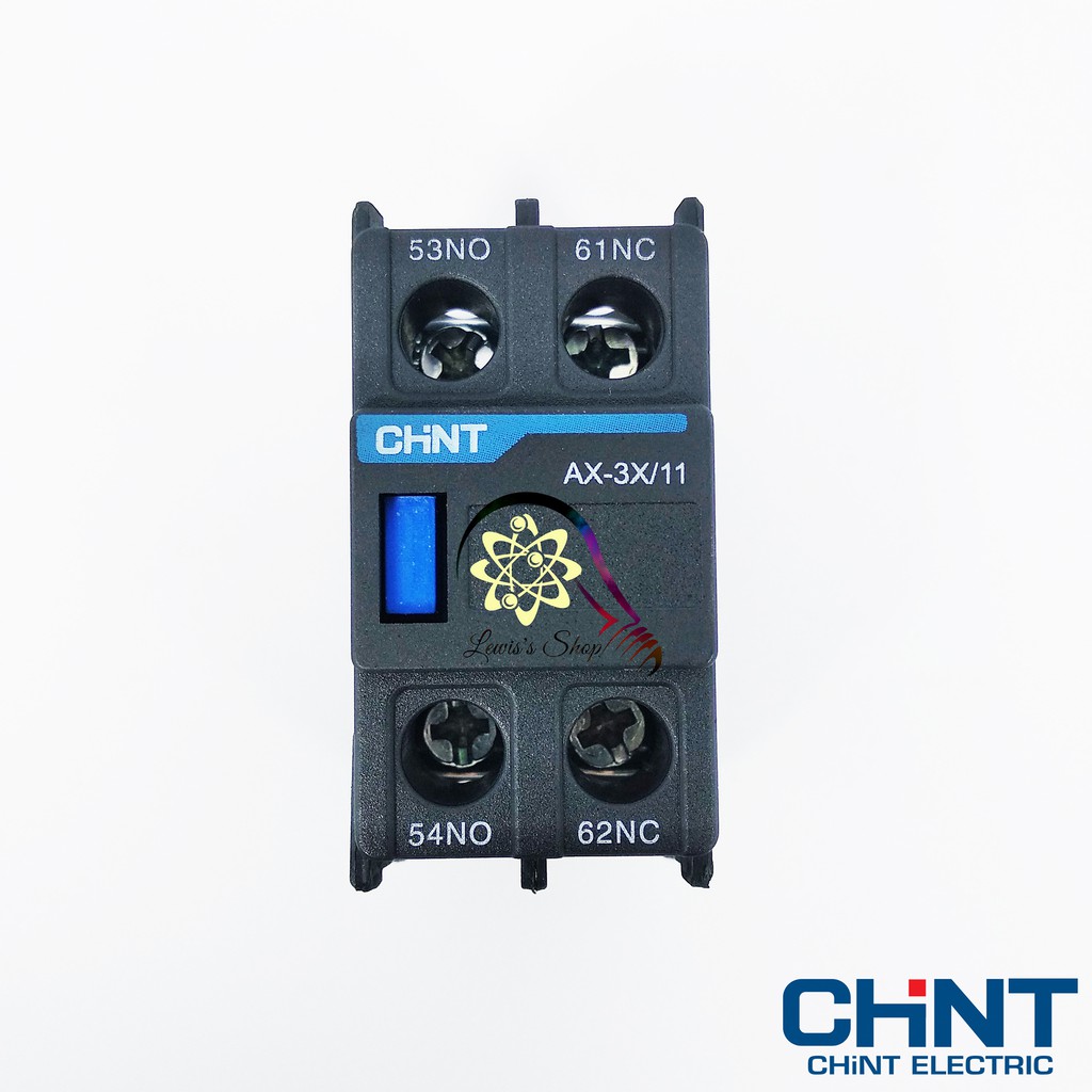 Jual Chint AX-3X 10A Auxiliary Block Contact AC Contactor Kontaktor Original | Shopee Indonesia