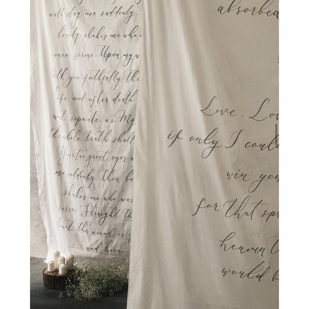 Jual Calligraphy Backdrop | backdrop unik | backdrop wedding | photo ...