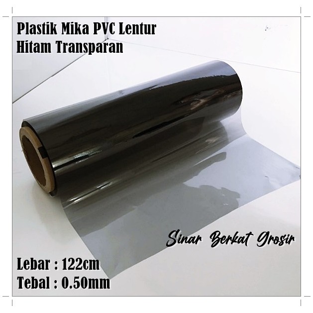 Jual Plastik Mika Lentur Hitam Merah PVC Flexible Tebal 0.30mm Lebar 122cm | Shopee Indonesia