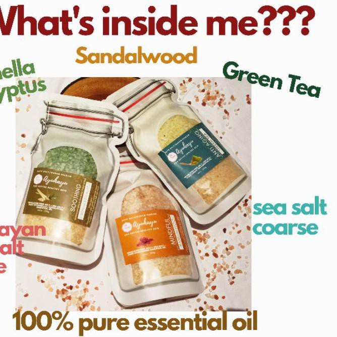 Jual PROMO!! GARAM RENDAM KAKI TUBUH BATH SALT SPA PEDI HIMALAYAN PINK ...