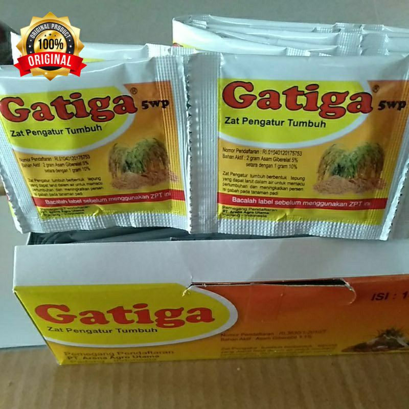 Jual ZPT GATIGA 5 WP -2 gr | Zat Pengatur Tumbuh Tanaman | Shopee Indonesia