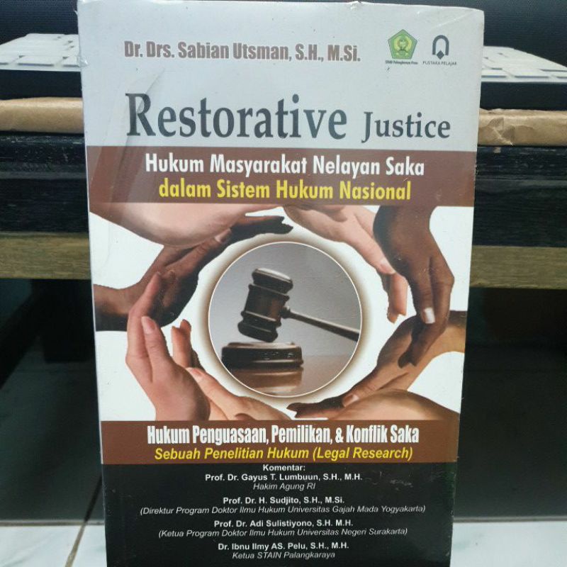 Jual Buku Restorative Justice (Hukum Masyarakat Nelayan Saka dalam Sistem Hukum Nasional ...