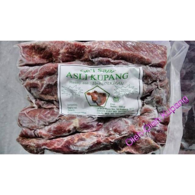 Jual Sei Sapi / Sapi Asap Asli Kupang (NTT) resep Ibu Soekiran 5 kg ...