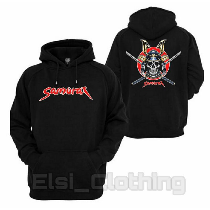 Jual SWEATER HOODIE SAMURAI X HITAM/HOODIE PROSTREET X ON STREET CUSTOM ...