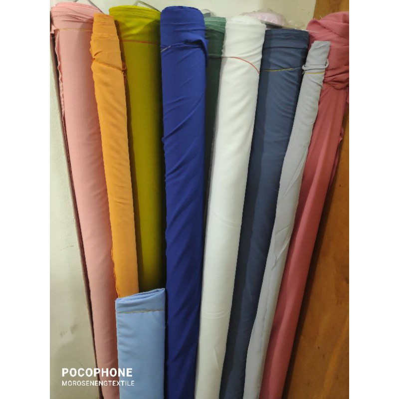 Jual Kain Diamond Italiano Chiffon Crepe Asli Grade A | Shopee Indonesia