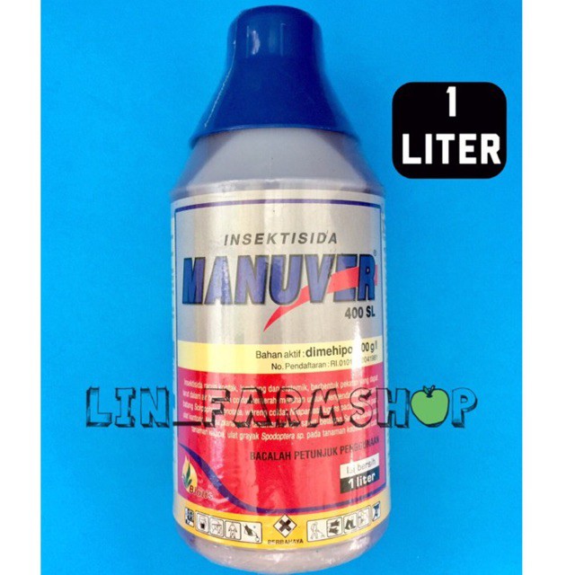 Jual MANUVER 400 SL 1 LITER INSEKTISIDA ( Dimehipo 400 g/l ) | Shopee ...