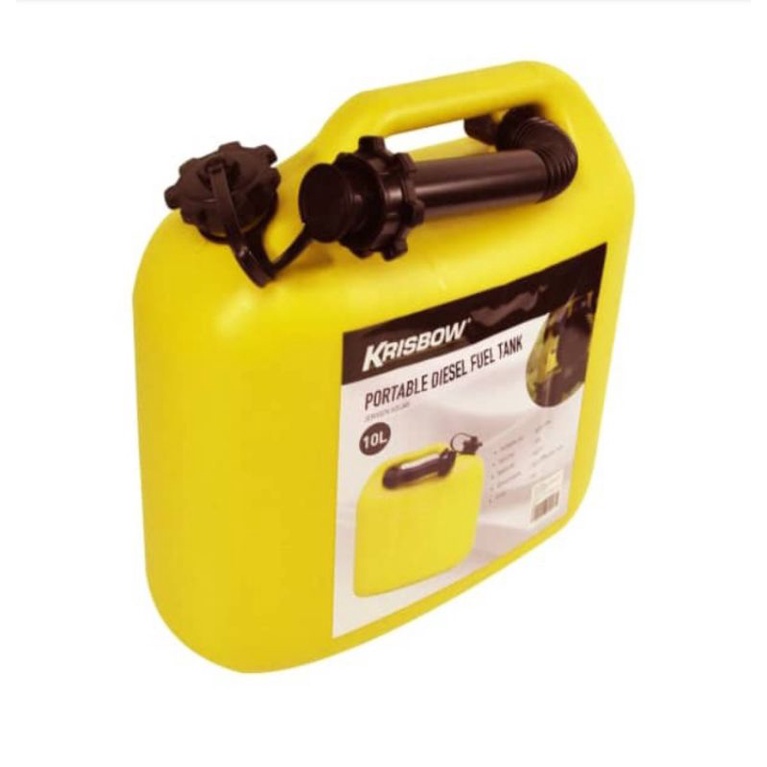 Jual Jerigen Solar Plastik 10 Ltr - Kuning | Shopee Indonesia