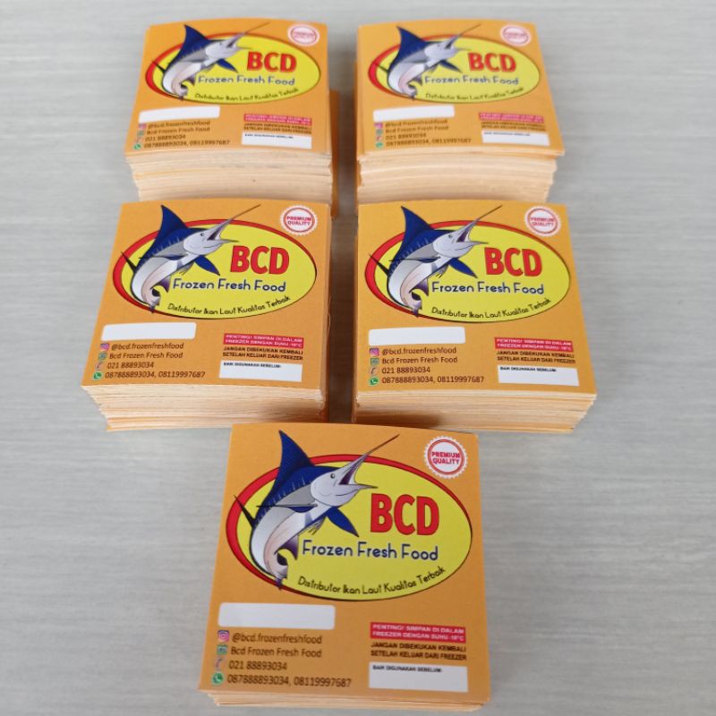 Jual STIKER LABEL KOTAK 5x5 cm (100 Pcs) | Shopee Indonesia