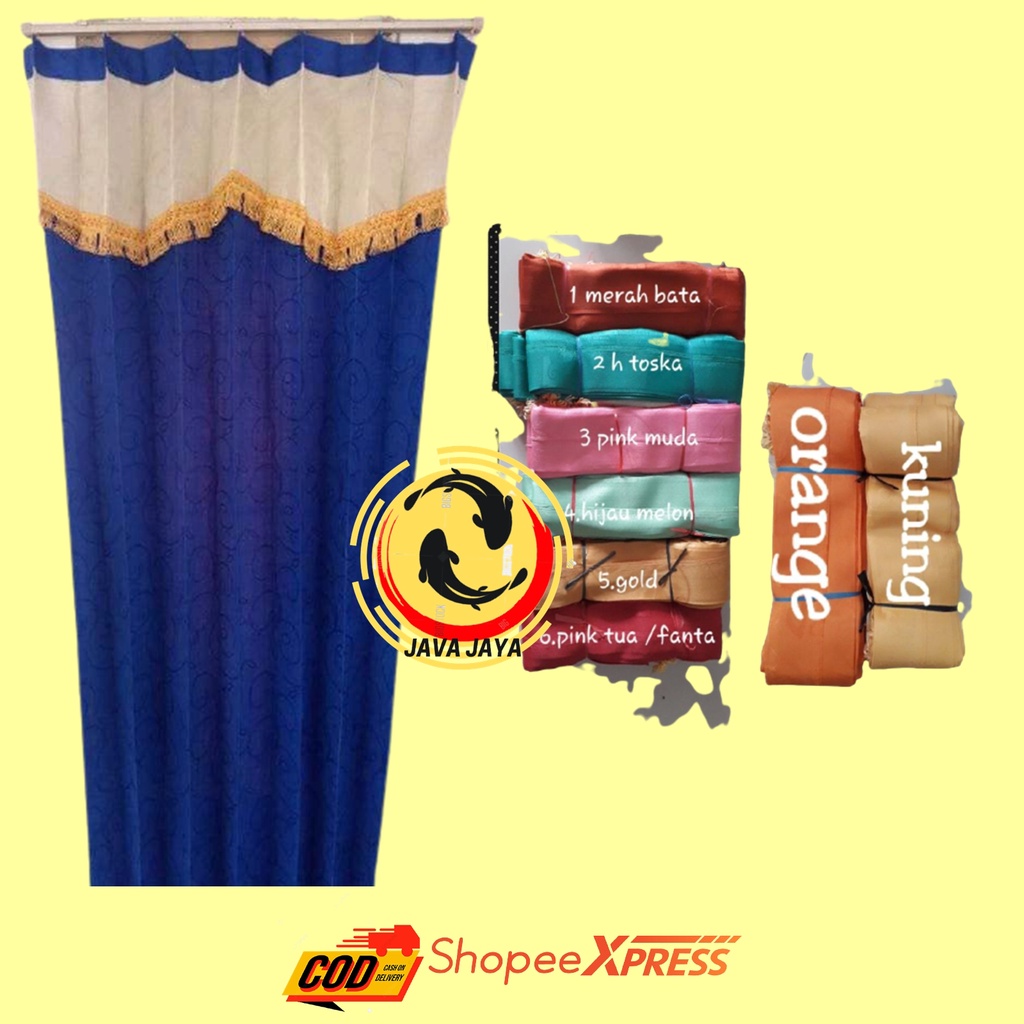Jual TIRAI GORDEN TABIR JENDELA PINTU Kamar Tidur Ruang tamu Manohara ...