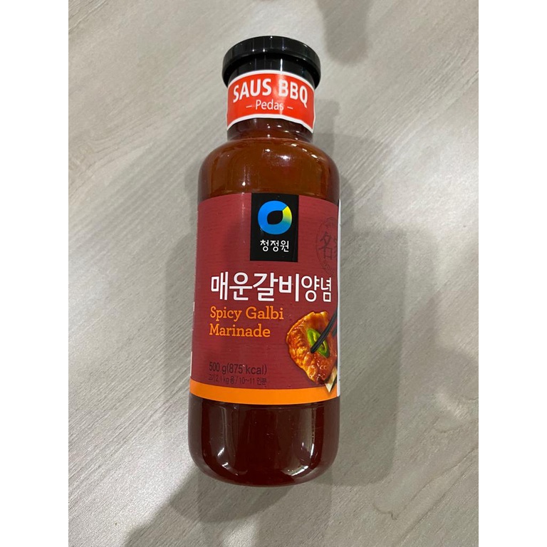 Jual SAUS SPICY GALBI MARINADE Daesang Chung Jung One Bumbu Marinasi ...