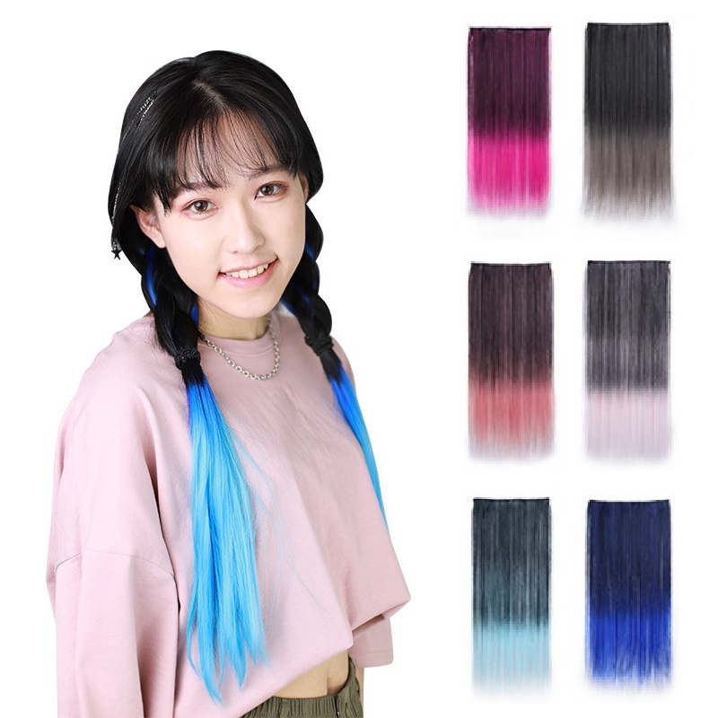 Jual HAIR CLIP RAMBUT PALSU WANITA HAIRCLIP RAMBUT SAMBUNG BIG LAYER ...