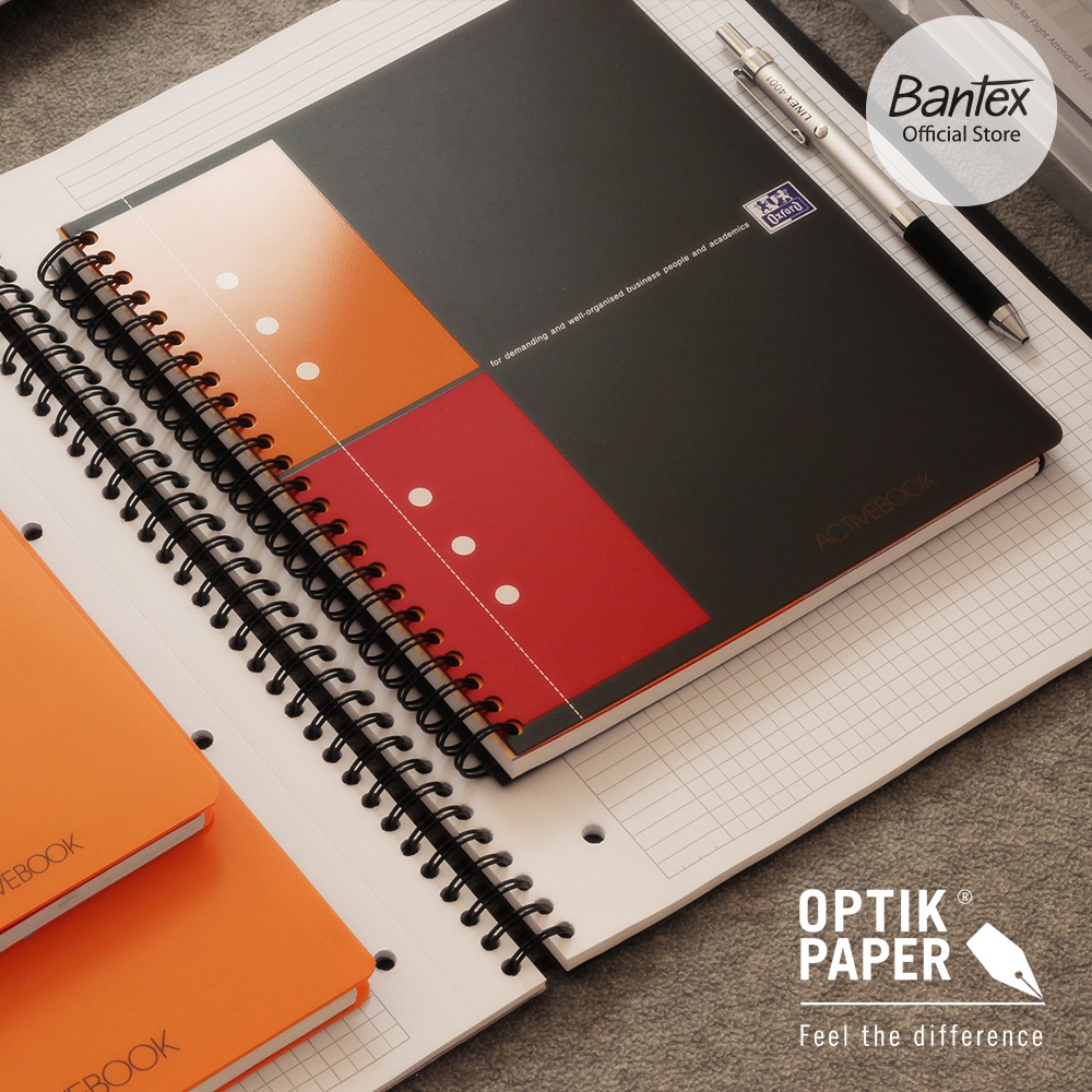 Jual Oxford Activebook A5+ Squared Notebook Planner Journal Agenda ...