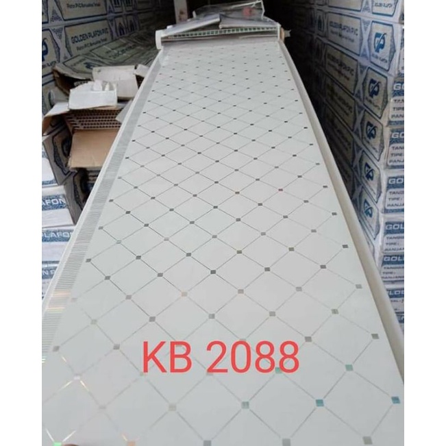 Jual Panel Plafon PVC Motif Putih | Shopee Indonesia