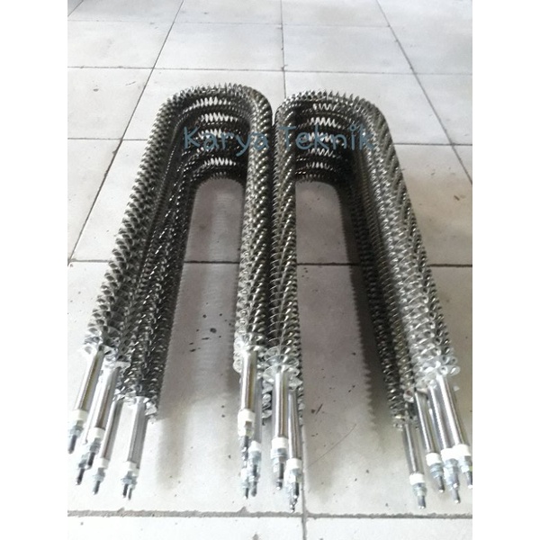 Jual Elemen Pemanas/Finned Heater model U/elemen sirip/blower heater ...
