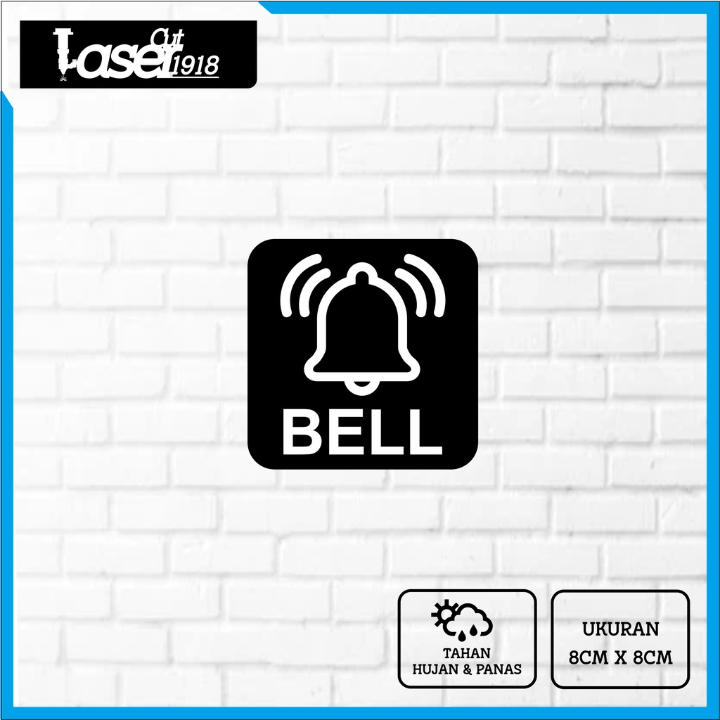 Jual Tanda Bell Akrilik | Shopee Indonesia
