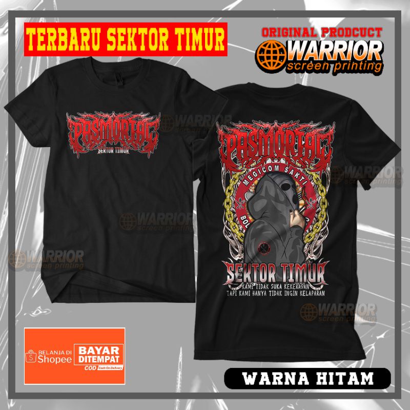 Jual KAOS PASMORTAL SEKTOR TIMUR ( terbaru ) | Shopee Indonesia