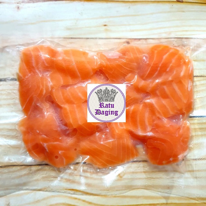 Jual Salmon Scrap / Salmon Potong Kecil 150gr - ISI LEBIH BANYAK, HRG ...