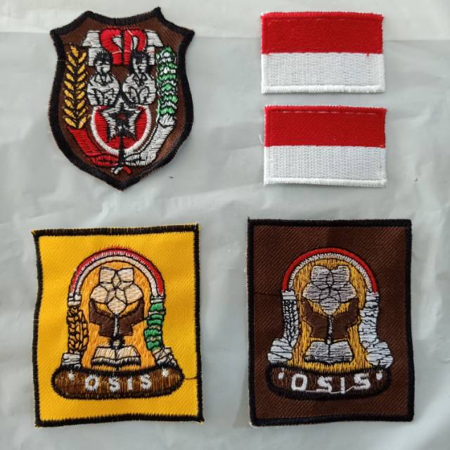 Jual OSIS SD SMP SMA & BENDERA BORDIR | Shopee Indonesia