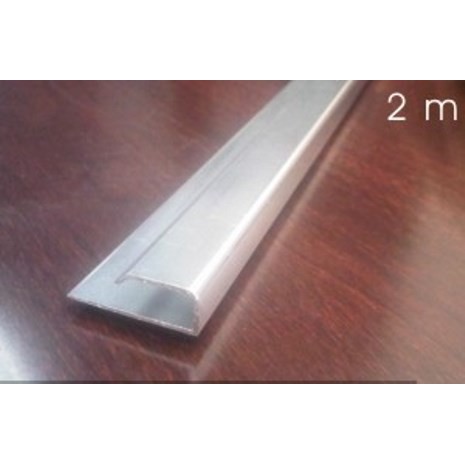 Jual List Alumunium Silver Panjang 2 Meter / List Pinggir Karpet / Lis ...