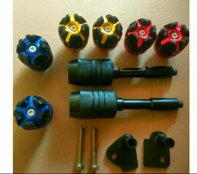 Jual Frame Slider Yamaha R15 V3 VIXION -R MT 15 / Frame slider New R15 ...