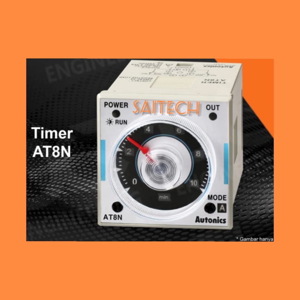 Jual Autonics Timer AT8N 100-240VAC-24-240VDC 12 VDC | Shopee Indonesia