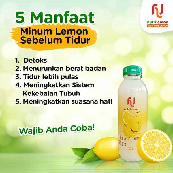 Jual Nutri Lemon 100% Pure Lemon Original - Diet Lemon Untuk Kesehatan ...