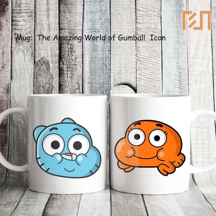 Jual Mug The Amazing World of Gumball icon | Shopee Indonesia