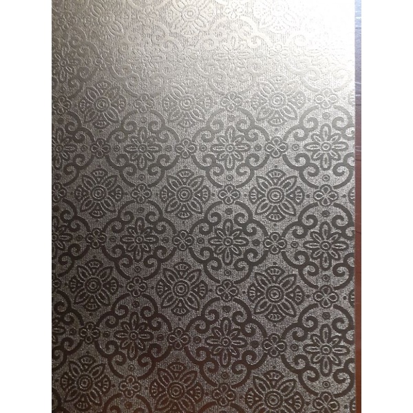 Jual Kertas lapis foil paper emas perak ukuran A4 harga per lembar ...