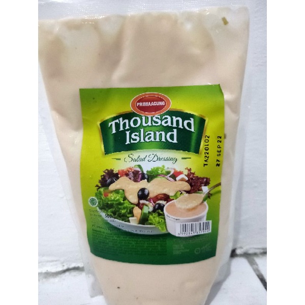 Jual prima agung thousand island dressing salad 500gr | Shopee Indonesia