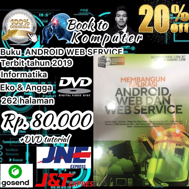 Jual Buku MEMBANGUN APLIKASI ANDROID DAN WEB SERVICE | Shopee Indonesia Jual Buku MEMBANGUN APLIKASI ANDROID DAN WEB SERVICE | Shopee Indonesia