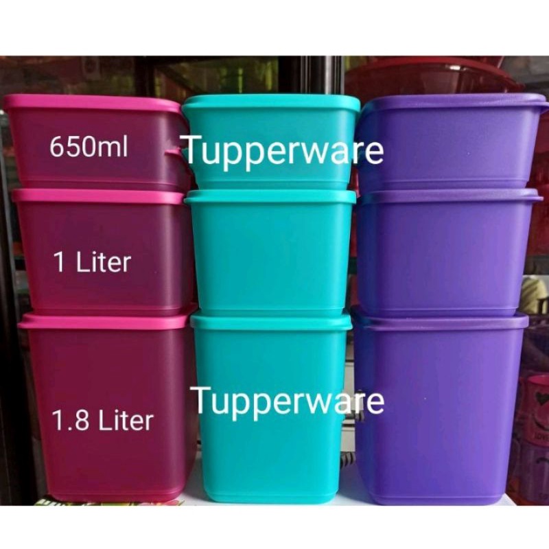 Jual Toples tupperware tropical fiesta 2pcs ( 1,8 L dan 1L ) | Shopee ...