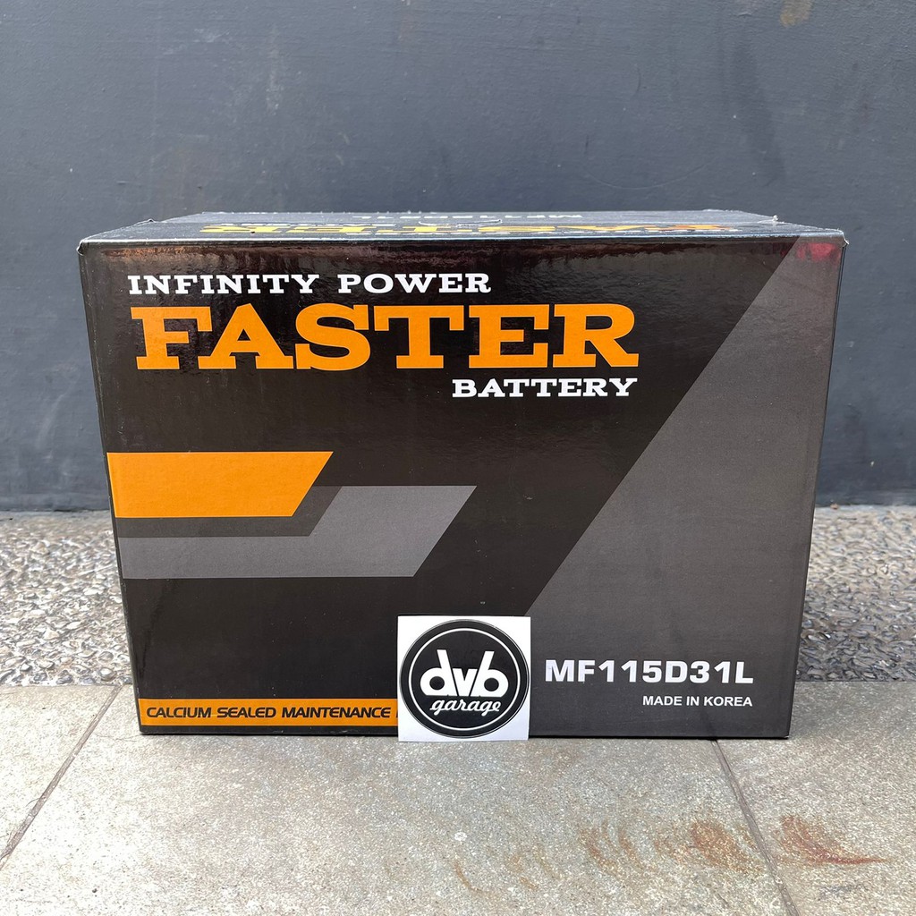 Jual AKI MF FASTER NX120-7L 95AH MF115D31L - ACCU KERING BATERAI ...