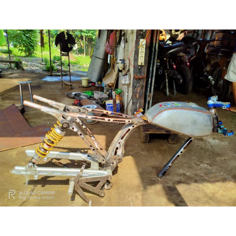 Jual FRAME / RANGKA DRAG HEREX BALAP + TANGKI MODEL NINJA MINI + JOK ...
