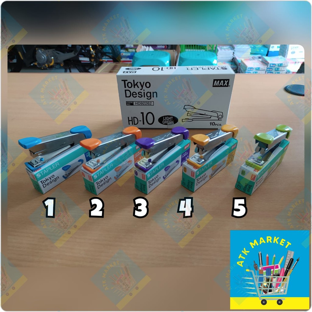 Jual MAX Alat Stapler / Staples No.10 / Jepretan / Hekter Necis HD10 ...