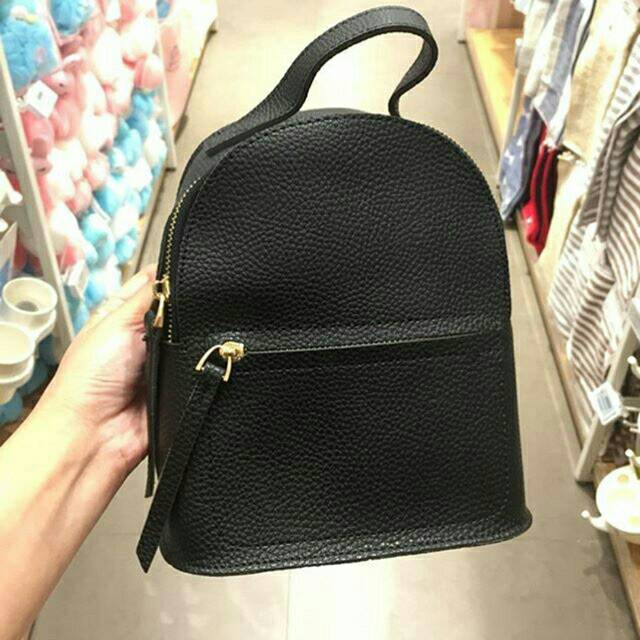 Jual Ransel Mini Miniso Black | Shopee Indonesia