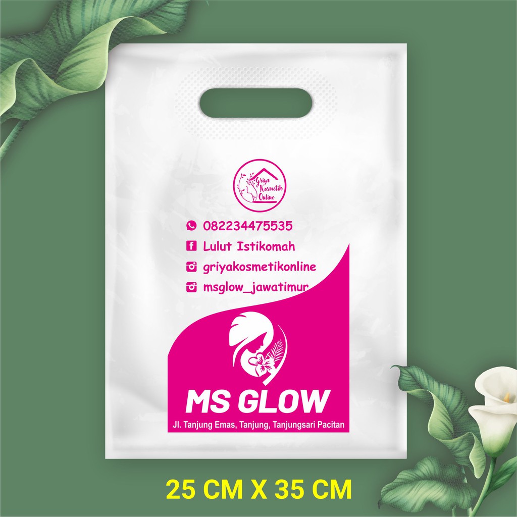 Jual Plastik Plong Ukuran 25x35 1 KILO GRAM Isi 100 LEMBAR Plastik Plus ...