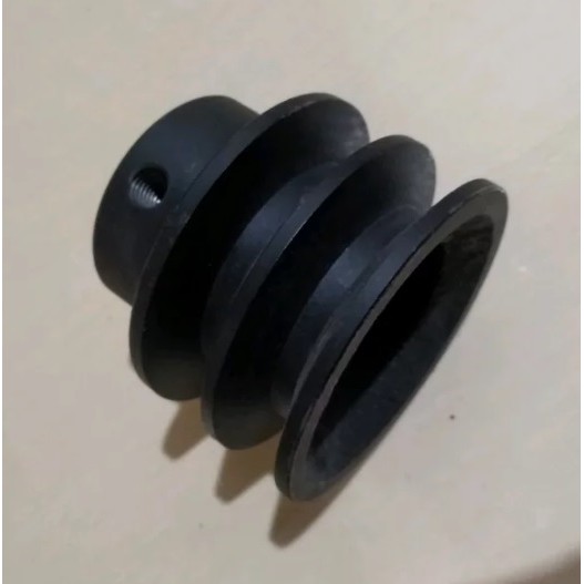 Jual Pulley puli B2 - 3 inch as 28 mm - Pully besi cor | Shopee Indonesia