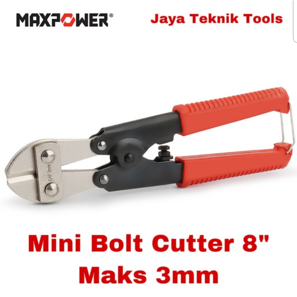Jual Mini Bolt Cutter Gunting Beton 8 inch inci Maxpower Alat Potong ...