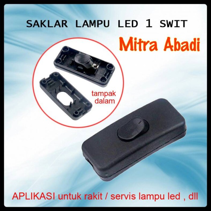 Jual Saklar Lampu LED 1 Switch ON/OFF | Shopee Indonesia